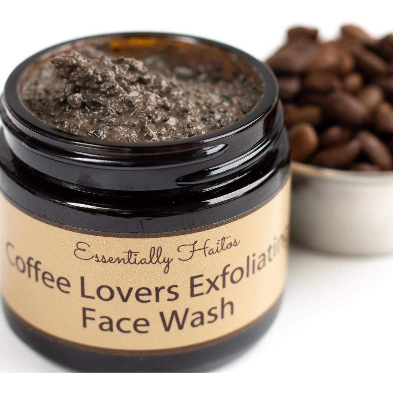 Coffee Face Wash and Scrub | Exfoliating - Essentially Haitos
